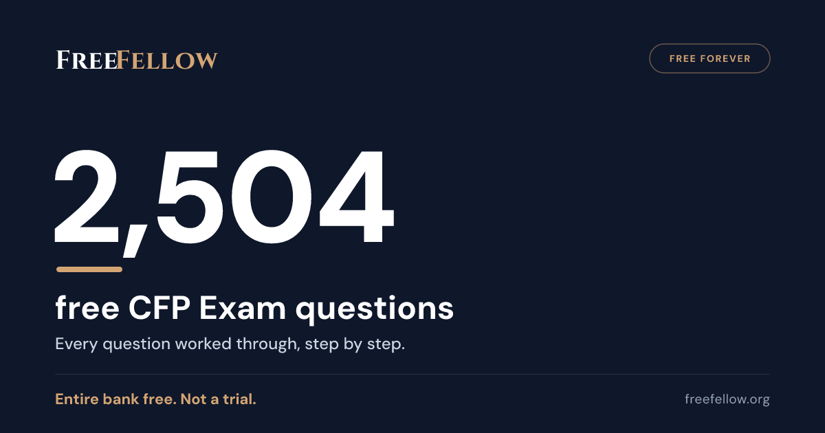 Free CFP Exam Formula Sheet (2026) | FreeFellow