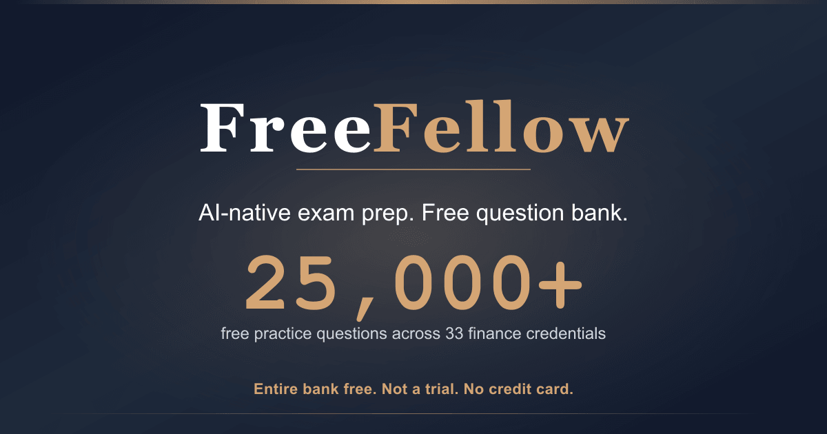 How to Build a Free Study Plan for Any Finance Exam (2026) | FreeFellow
